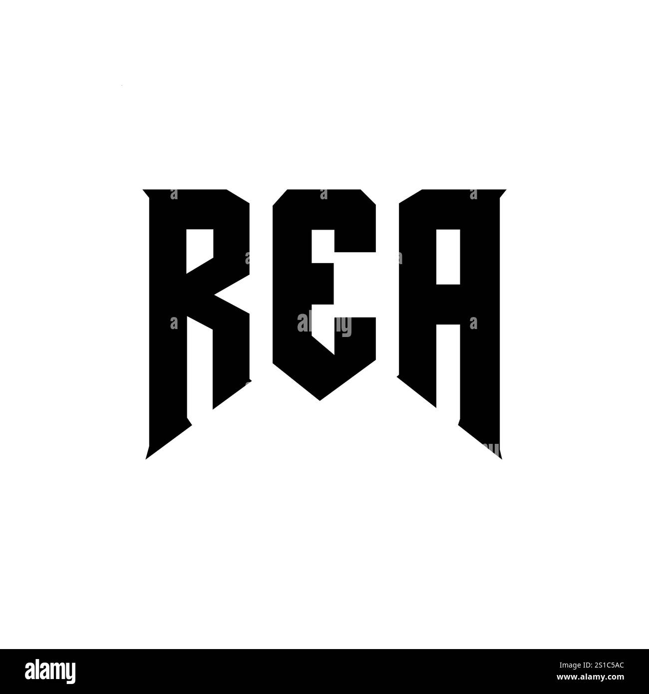 Rea logo design Stock-Vektorgrafiken kaufen - Alamy