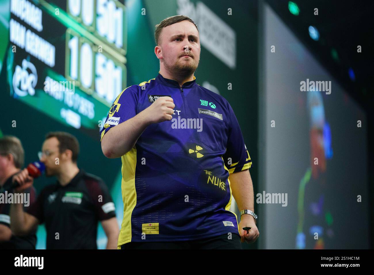 London, Großbritannien. Januar 2025. Luke Litter feierte während des ...