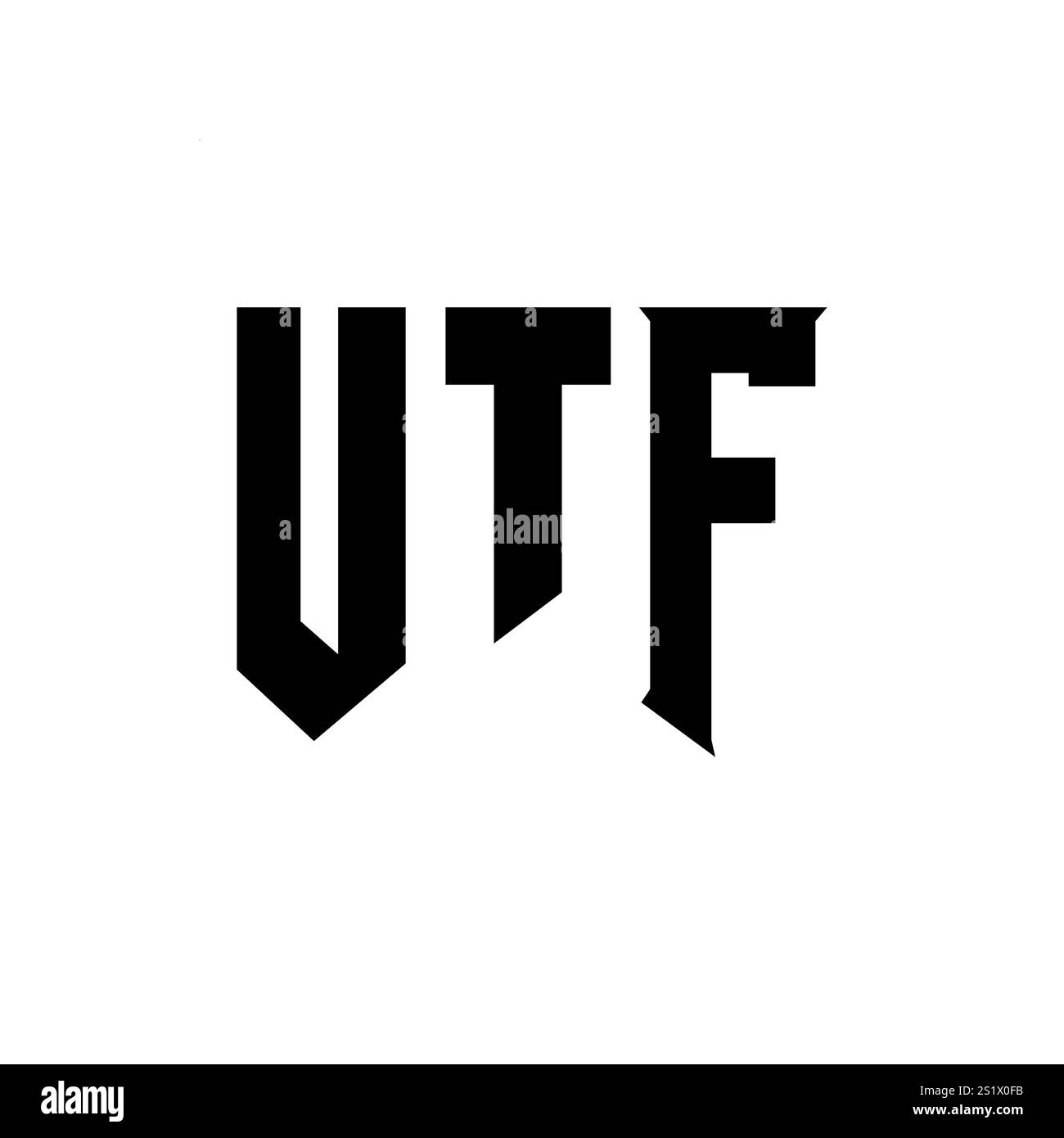 Utf logo design -Fotos und -Bildmaterial in hoher Auflösung – Alamy