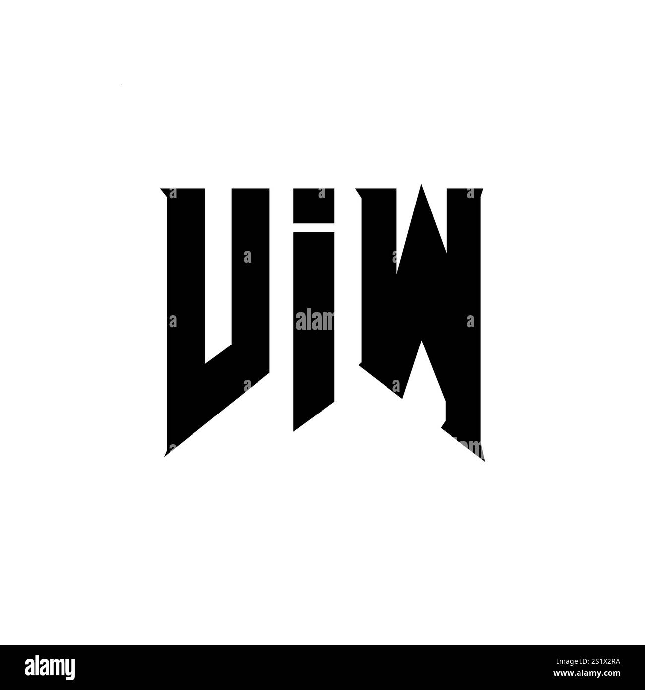 Viw logo design -Fotos und -Bildmaterial in hoher Auflösung – Alamy