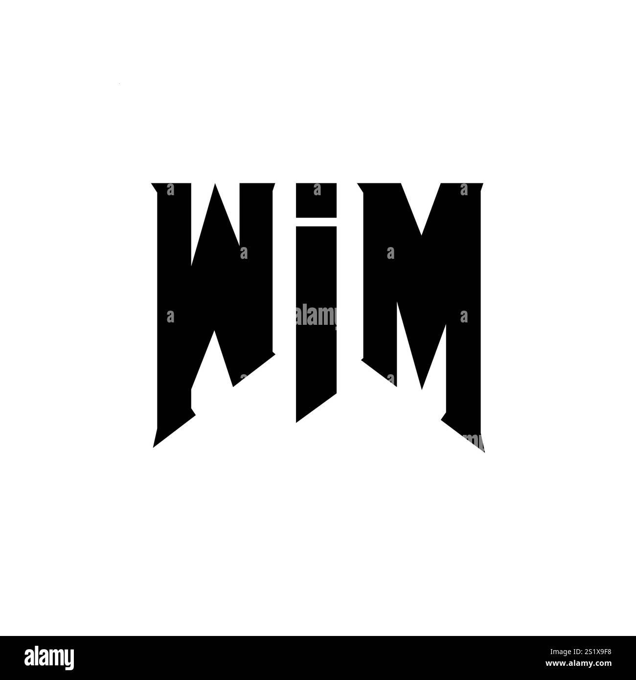 Wim logo design -Fotos und -Bildmaterial in hoher Auflösung – Alamy