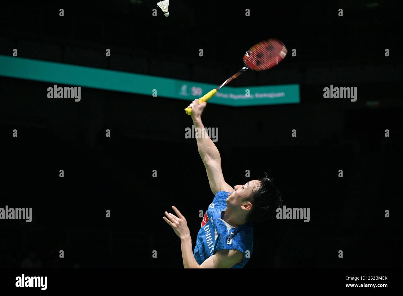 Kuala Lumpur, Malaysia. Januar 2025. Tanaka Yushi aus Japan trifft beim ...