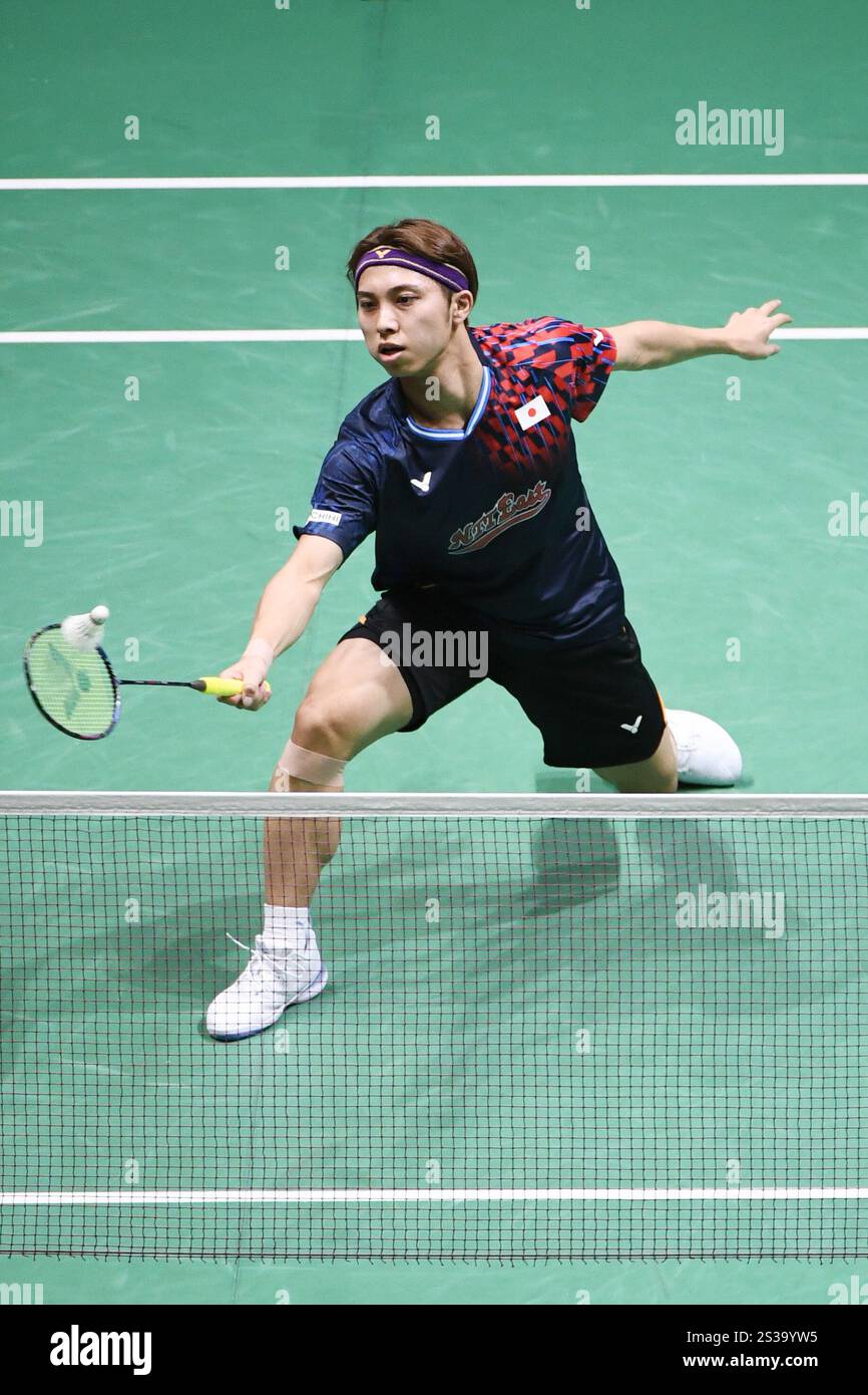 Axiata Arena, Kuala Lumpur, Malaysia. Januar 2025. Kodai Naraoka (JPN ...