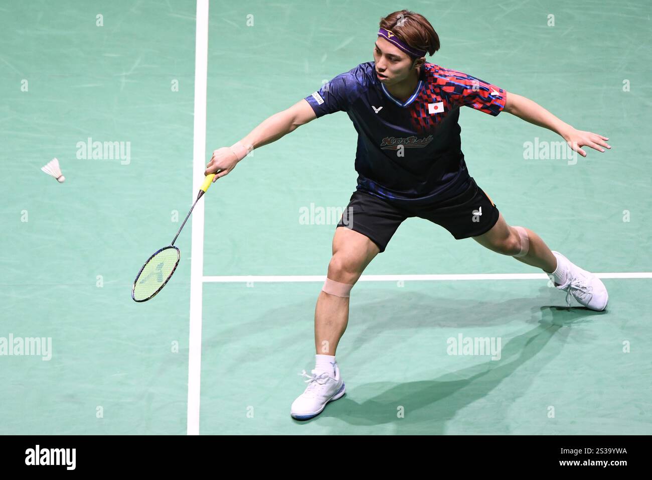 Axiata Arena, Kuala Lumpur, Malaysia. Januar 2025. Kodai Naraoka (JPN ...