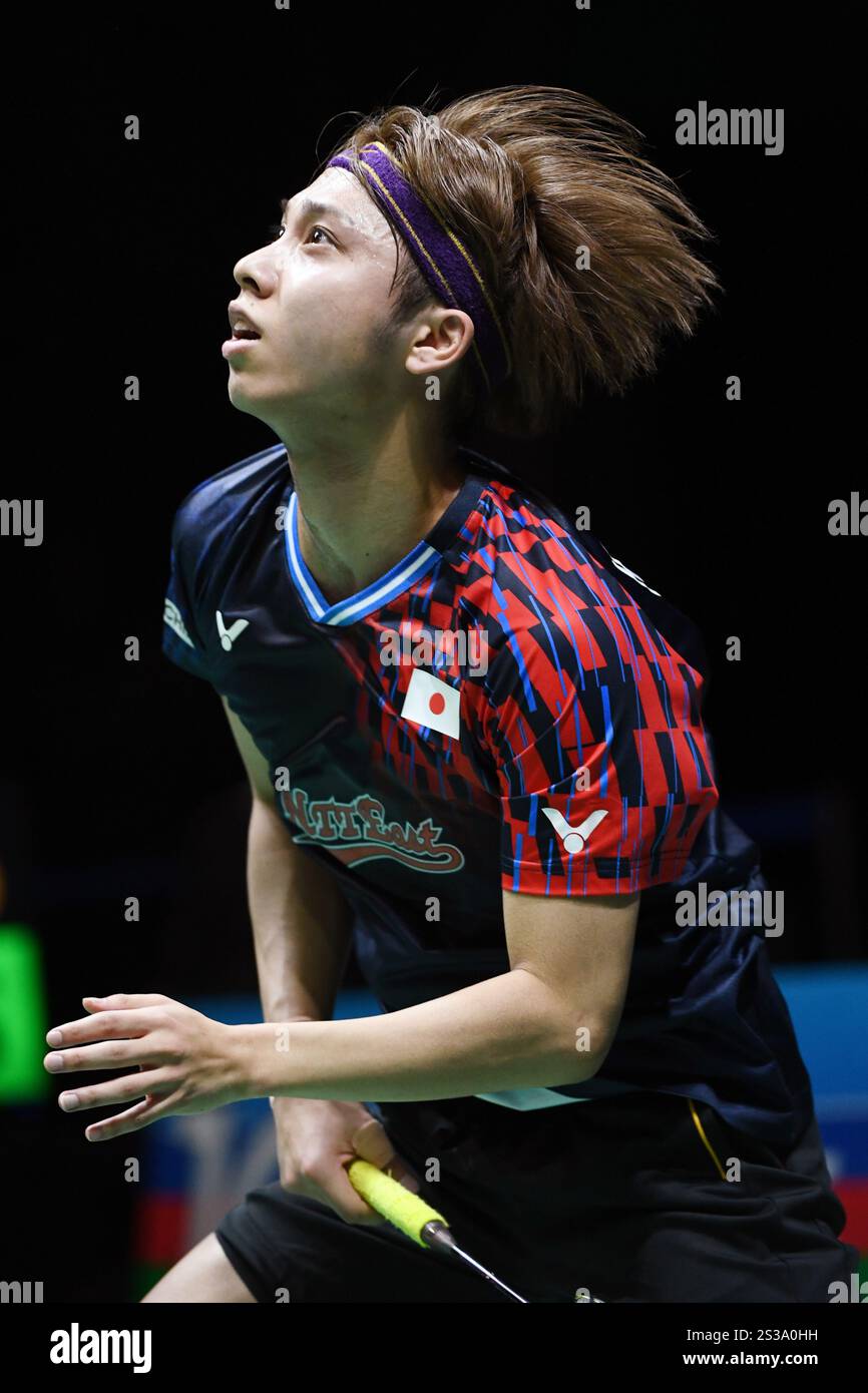 Axiata Arena, Kuala Lumpur, Malaysia. Januar 2025. Kodai Naraoka (JPN ...