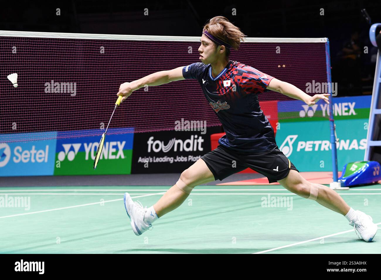 Axiata Arena, Kuala Lumpur, Malaysia. Januar 2025. Kodai Naraoka (JPN ...