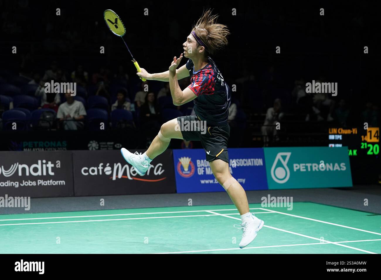 Axiata Arena, Kuala Lumpur, Malaysia. Januar 2025. Kodai Naraoka (JPN ...