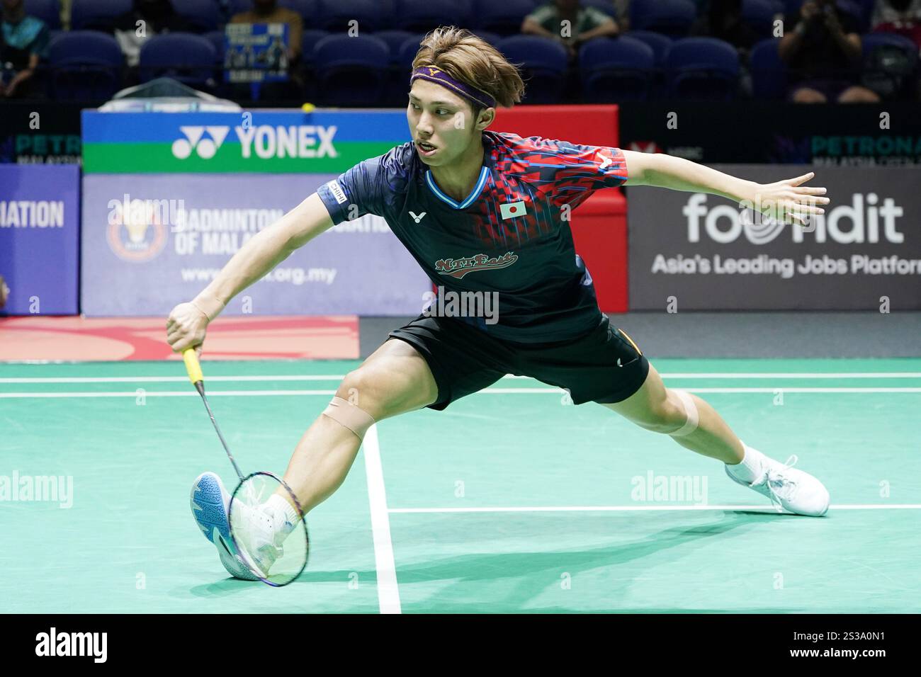 Axiata Arena, Kuala Lumpur, Malaysia. Januar 2025. Kodai Naraoka (JPN ...