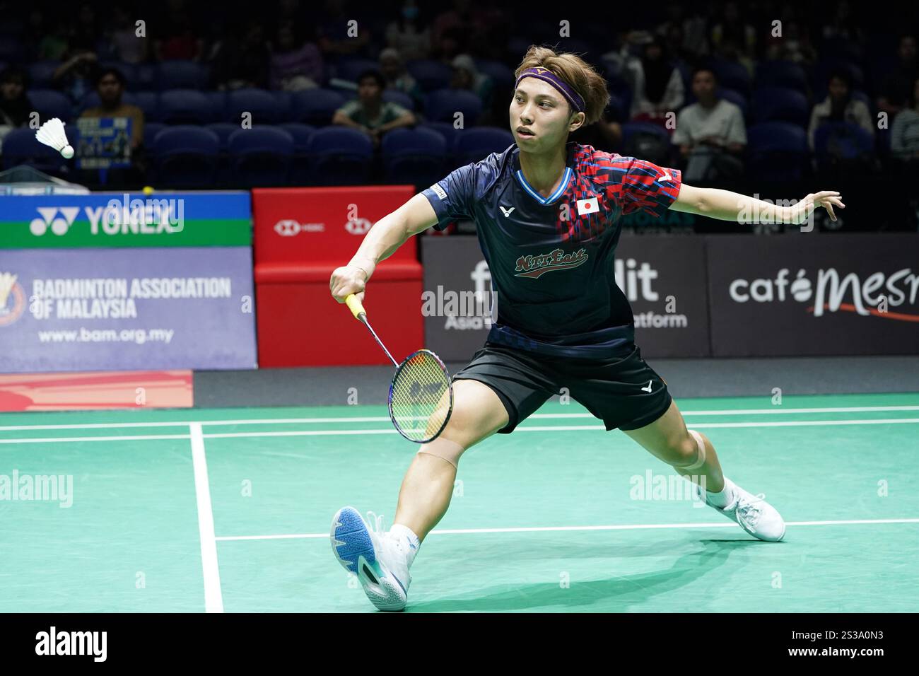 Axiata Arena, Kuala Lumpur, Malaysia. Januar 2025. Kodai Naraoka (JPN ...