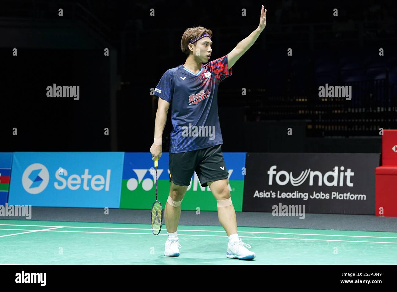 Axiata Arena, Kuala Lumpur, Malaysia. Januar 2025. Kodai Naraoka (JPN ...