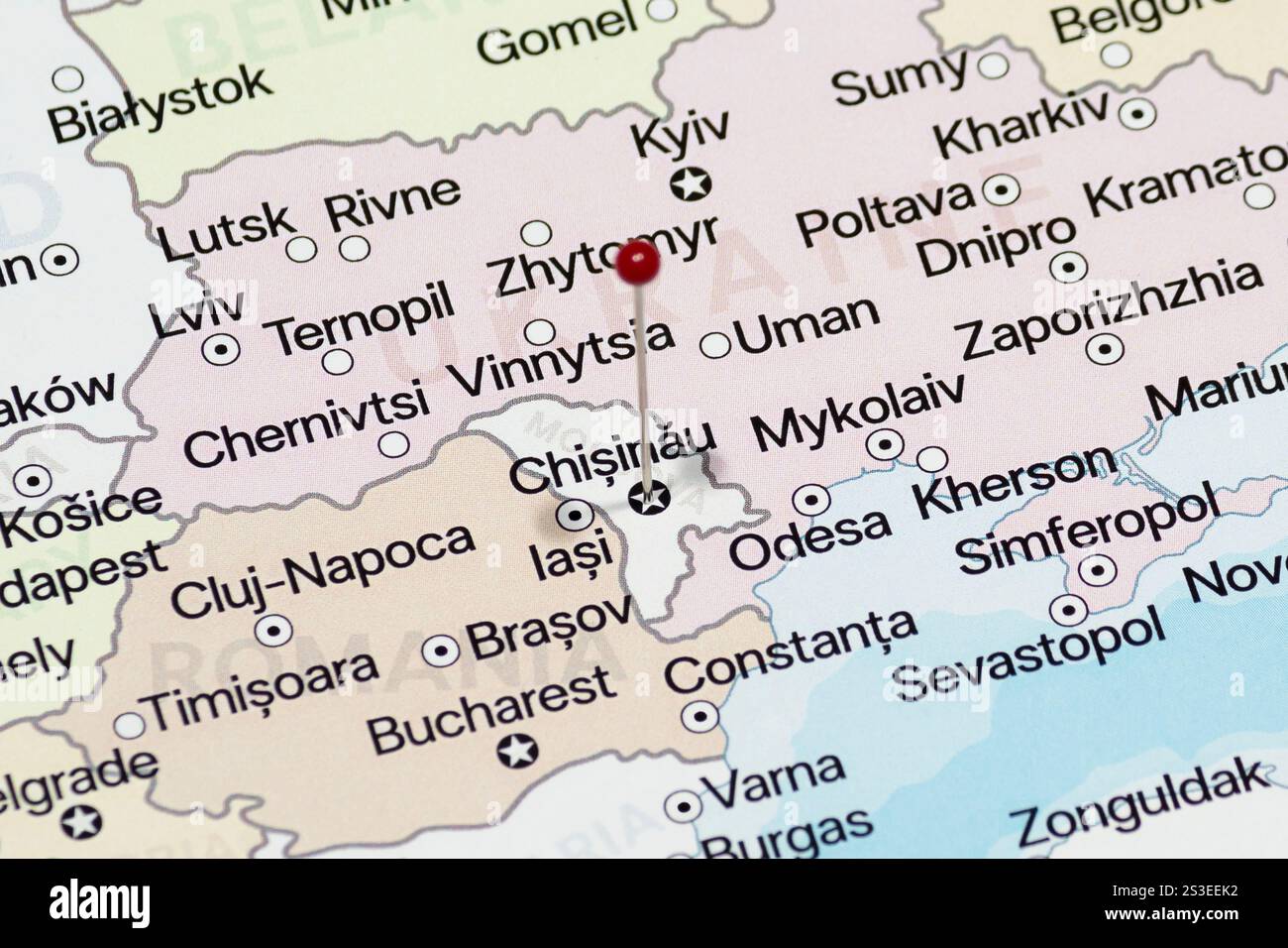 Moldova political map capital chisinau -Fotos und -Bildmaterial in ...