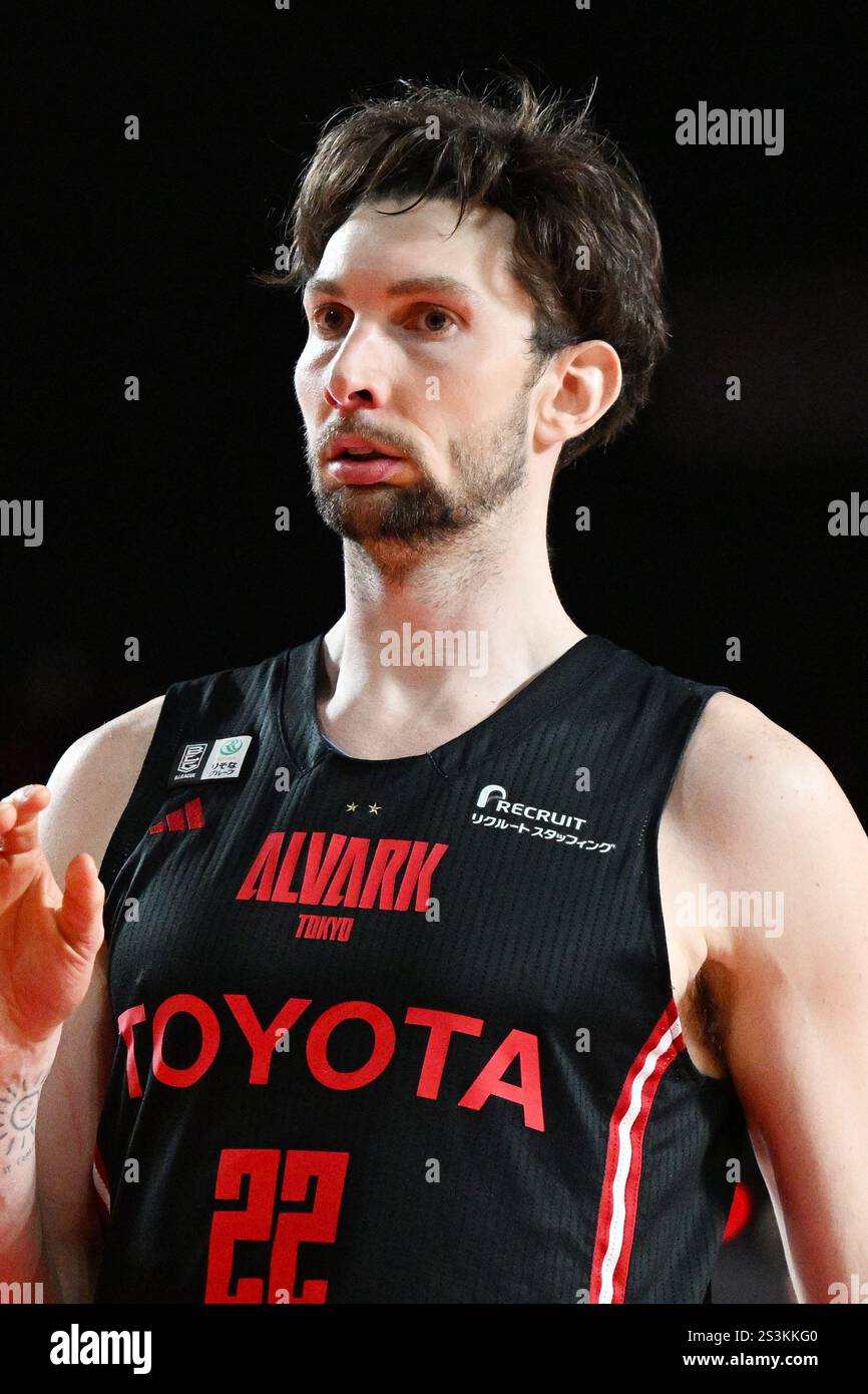 La La Arena TOKYO-BAY, Chiba, Japan. Januar 2025. Ryan Rossiter (Alvark ...
