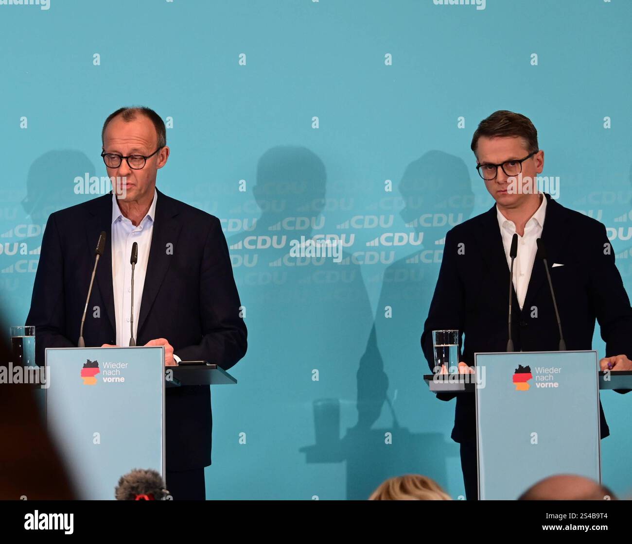 11.01.2025 xkhx Hamburg Bundesvorstandsklausur der CDU Deutschlands ...