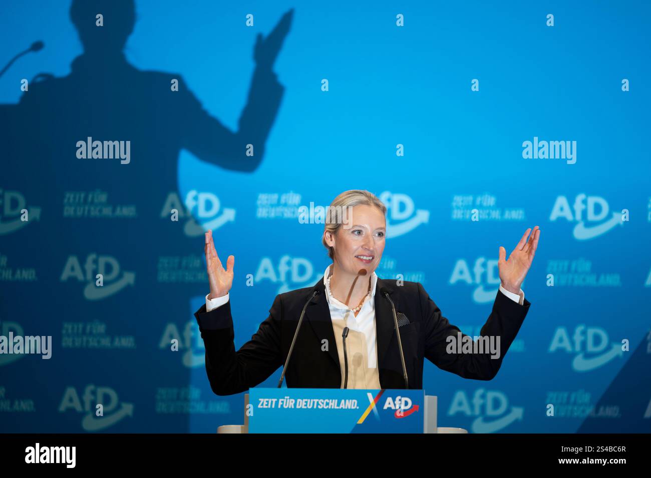 Riesa, Deutschland. Januar 2025. Alice Weidel, Bundesvorsitzende der ...