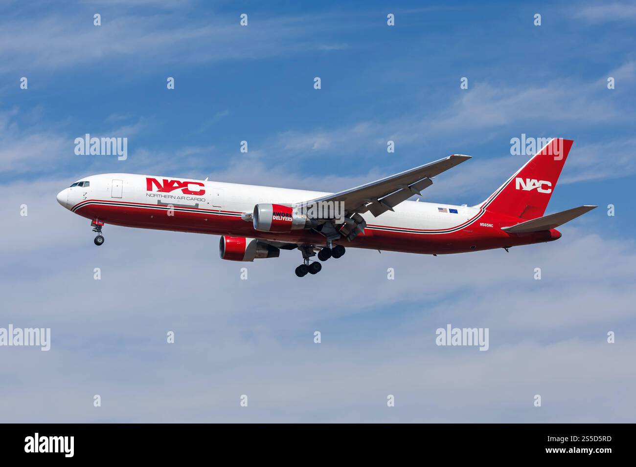 Northern Air Cargo NAC Boeing 767-300ER BCF Flugzeug Flughafen Los ...