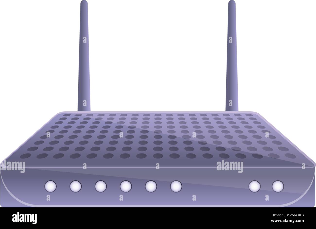 Line icon modem cartoon -Fotos und -Bildmaterial in hoher Auflösung – Alamy