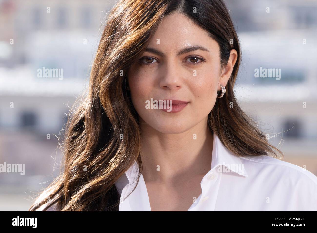 Rom, Italien, 17. Januar 2025 - Monica Barbaro nimmt an einem ...