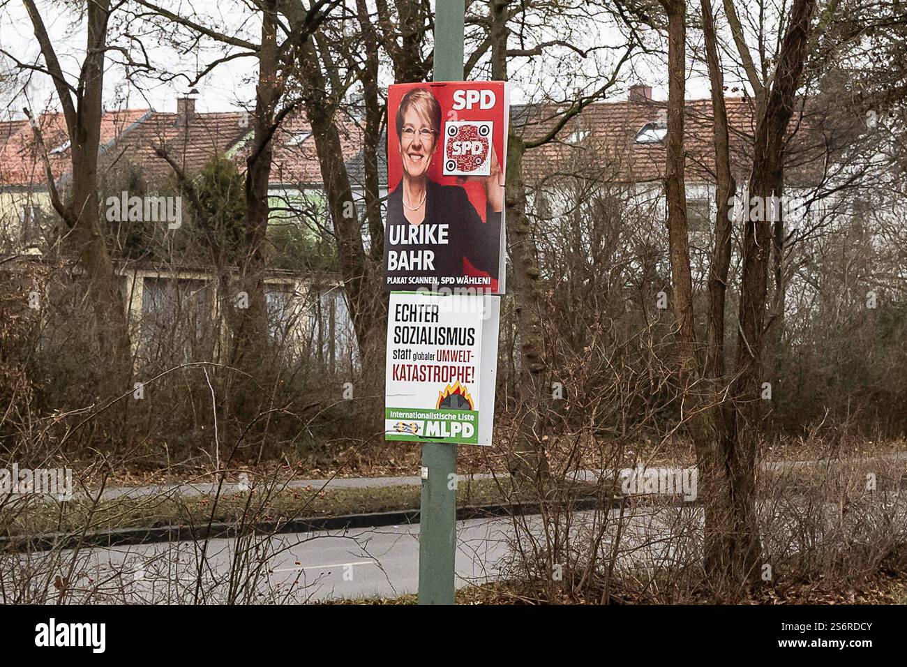 München GER, Themenbild, Wahlplakate zur Bundestagswahl in Deutschland ...