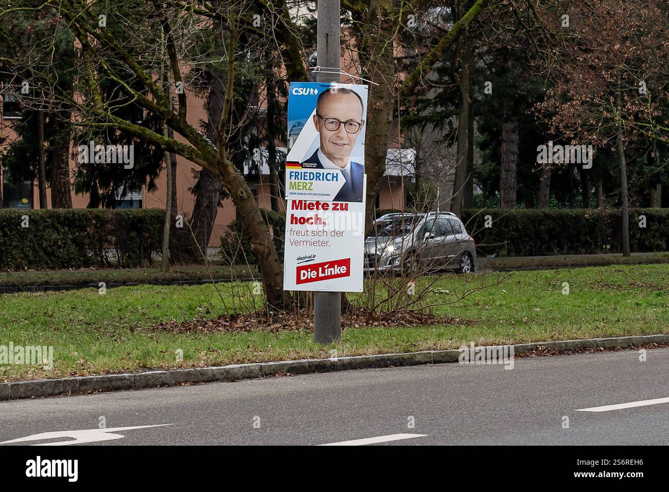 München GER, Themenbild, Wahlplakate zur Bundestagswahl in Deutschland ...