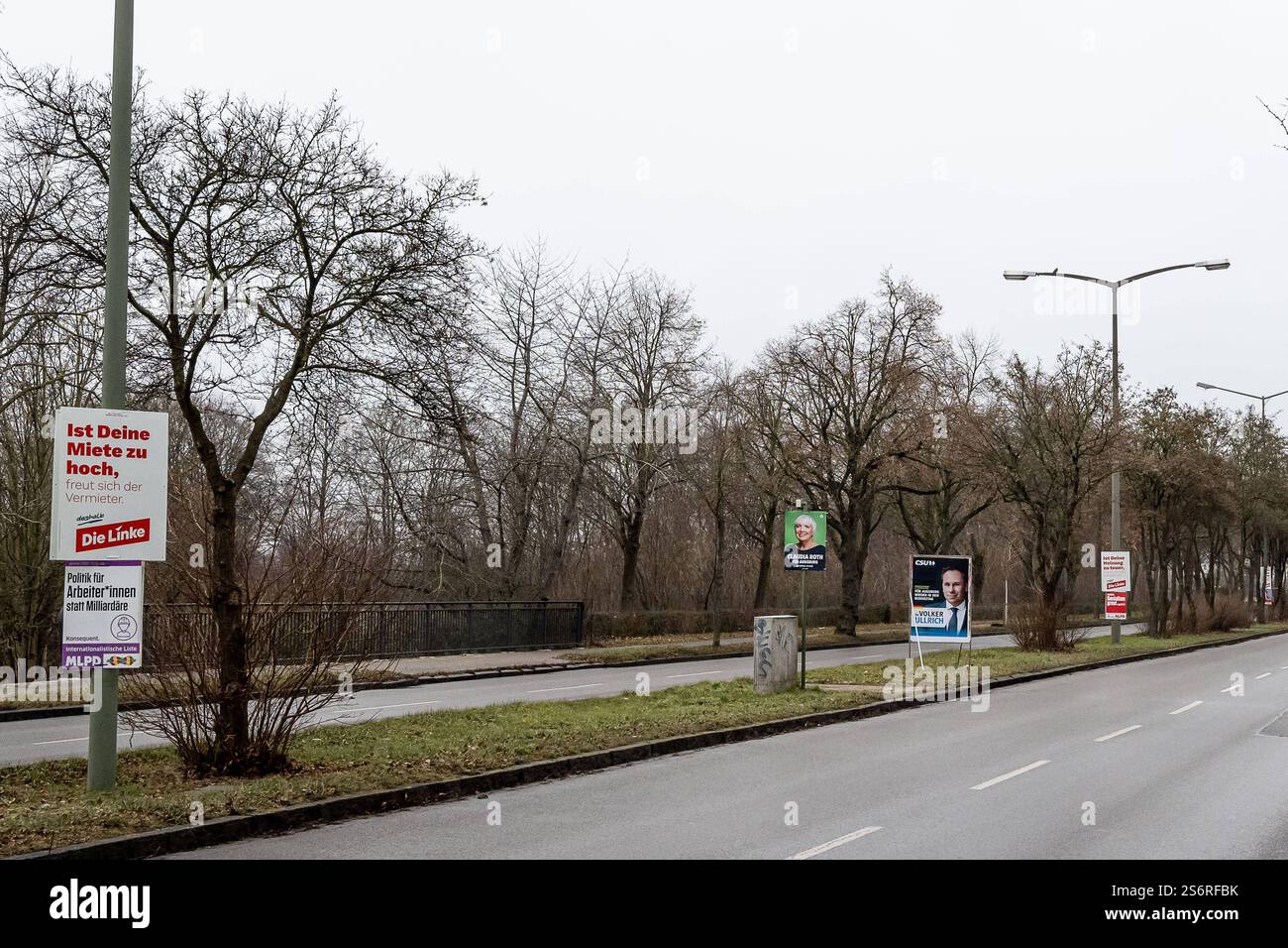 München GER, Themenbild, Wahlplakate zur Bundestagswahl in Deutschland ...