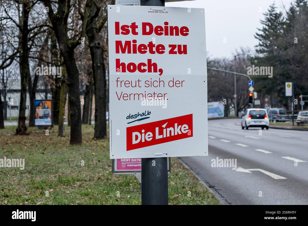 München GER, Themenbild, Wahlplakate zur Bundestagswahl in Deutschland ...