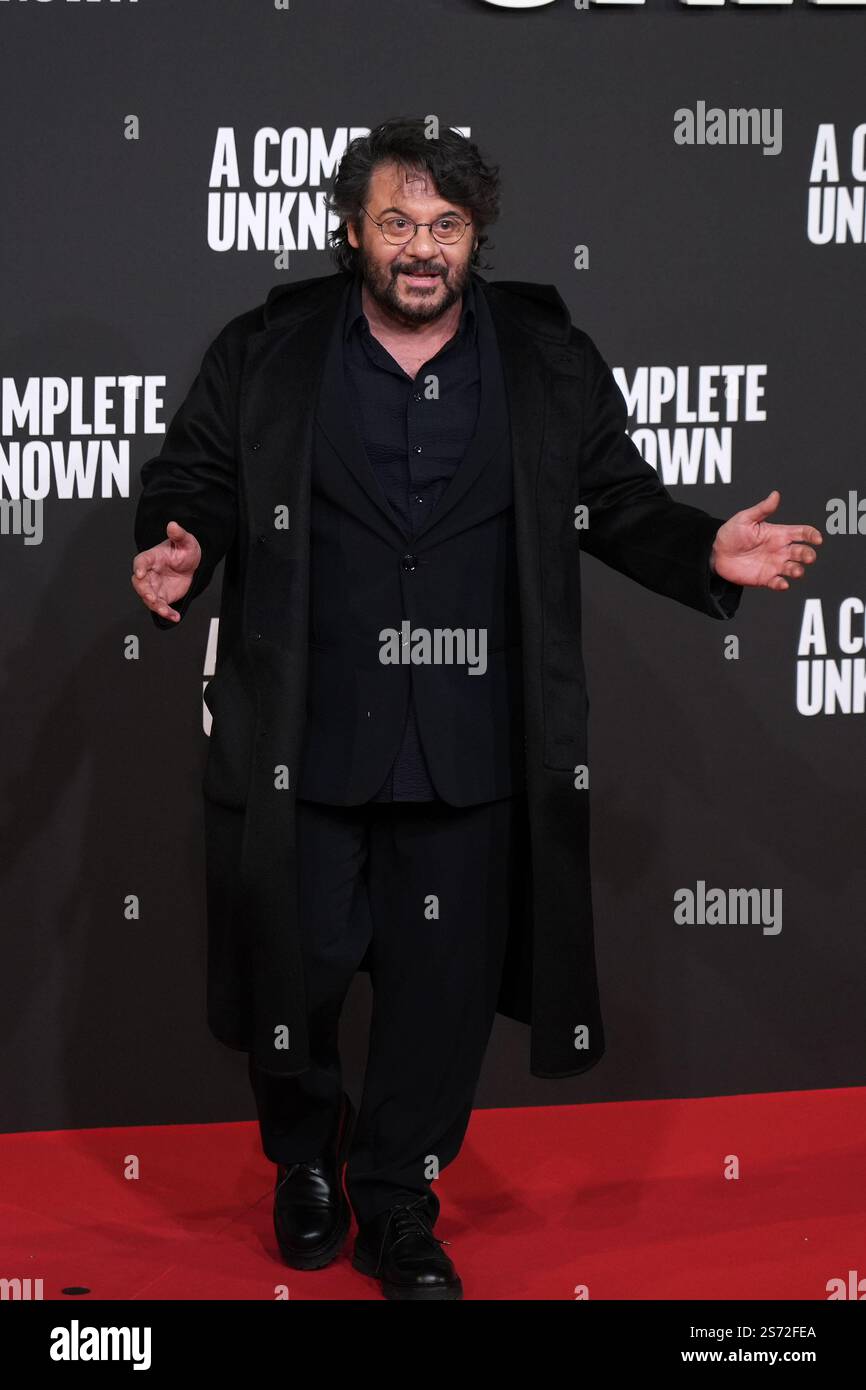 Pasquale Petrolo aka Lillo nimmt am 17. Januar 2025 am Fotoaufruf des ...
