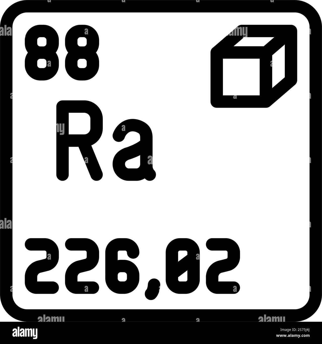 Radium periodensystem Stock-Vektorgrafiken kaufen - Alamy