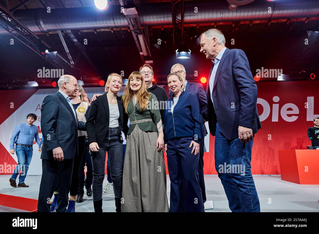 Sonderparteitag die linke EUR, Deutschland, Berlin, 18.01.2025 ...