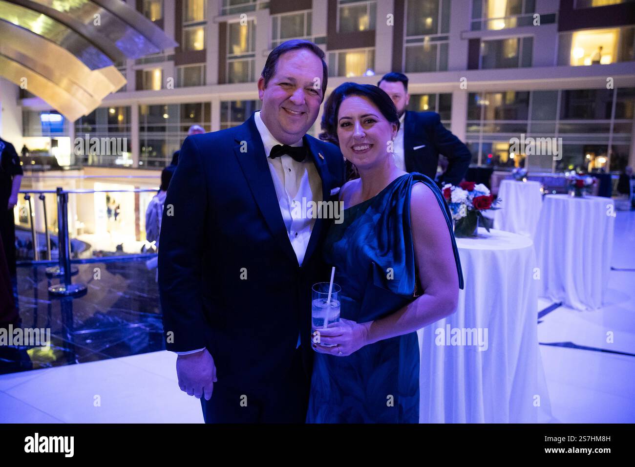 Republican Party of Florida Chair Evan Power and his wife, Melissa ...