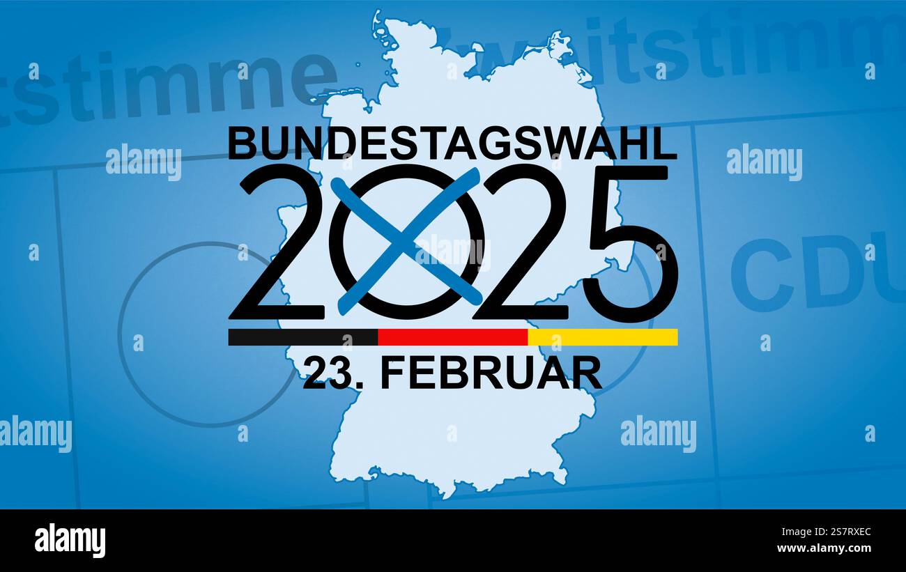 Wahlen in deutschland 2025 -Fotos und -Bildmaterial in hoher Auflösung ...