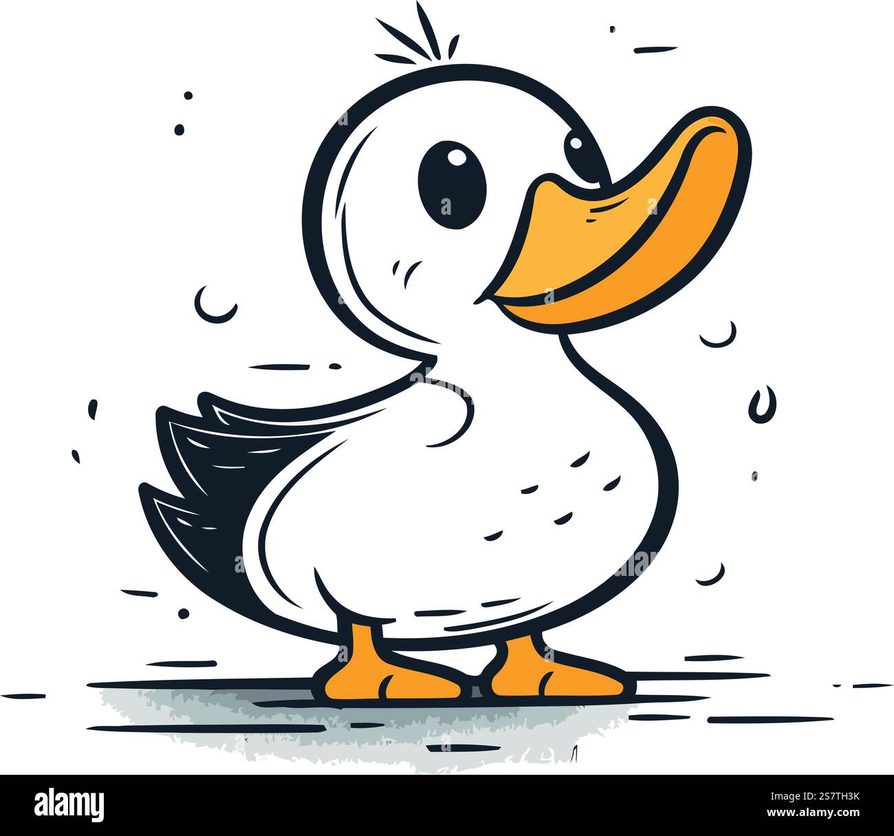 Ente cartoon -Fotos und -Bildmaterial in hoher Auflösung – Alamy