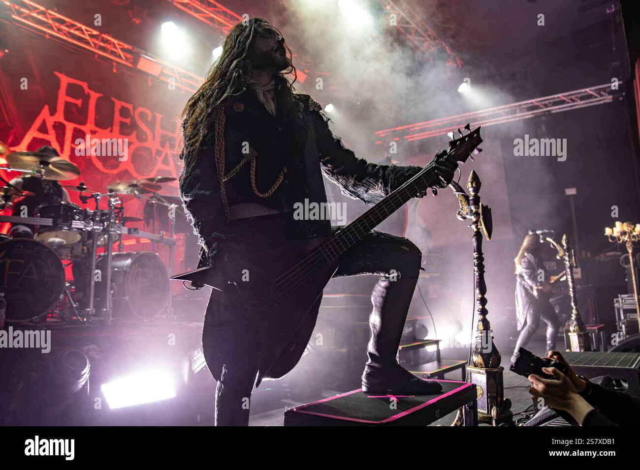 Zagreb, Kroatien, 19. 01. 2025. - Die Fleshgod Apocalypse, eine ...