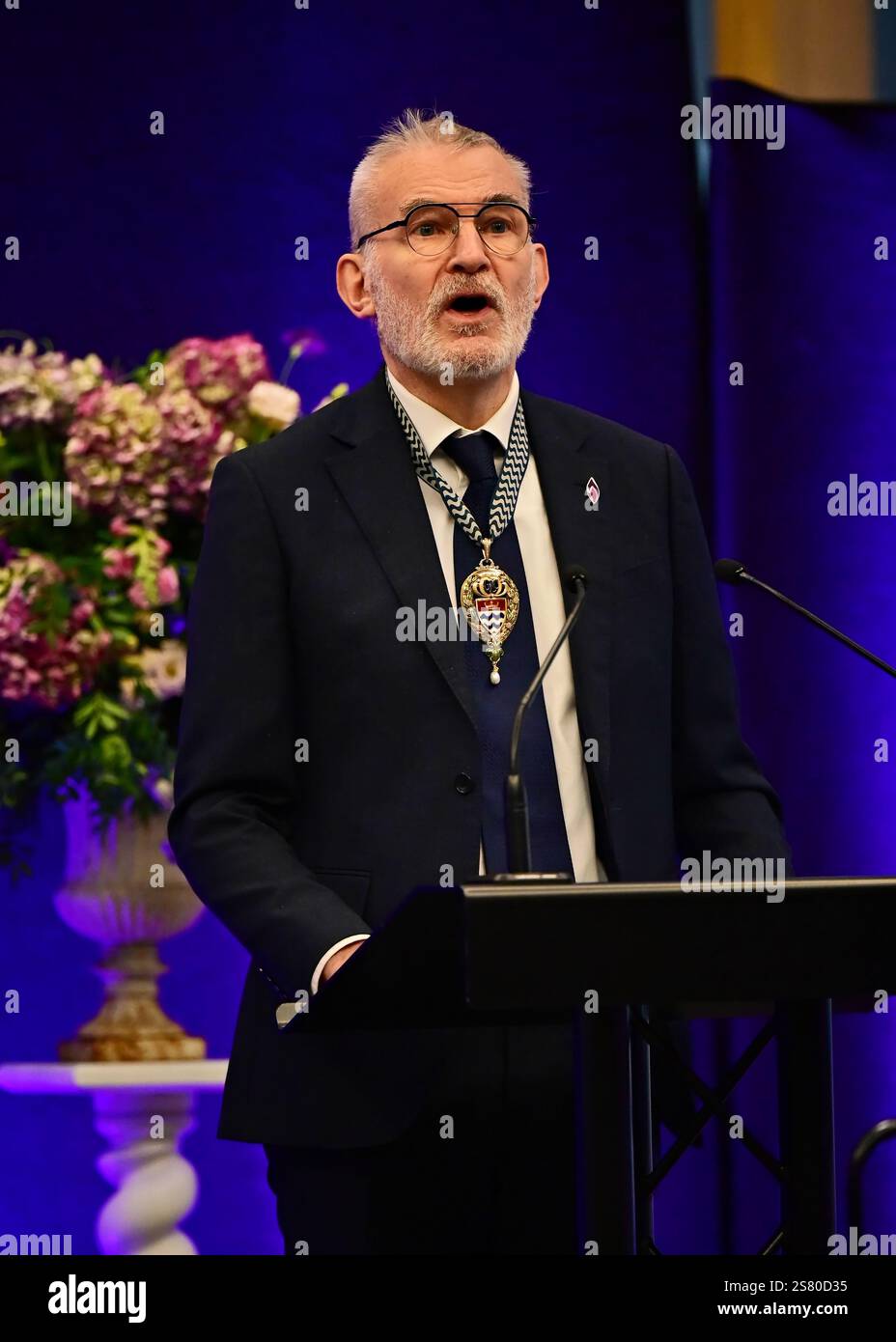 LONDON, GROSSBRITANNIEN. Januar 2025. Andrew Boff ist Vorsitzender der ...