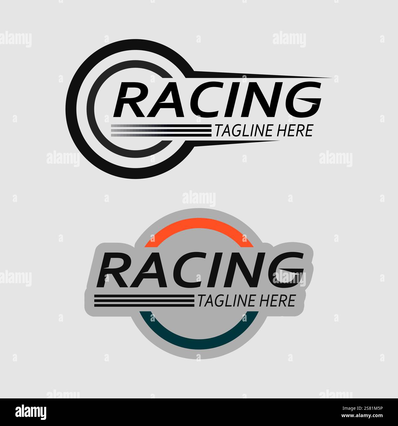 Drehzahl logo Stock-Vektorgrafiken kaufen - Alamy