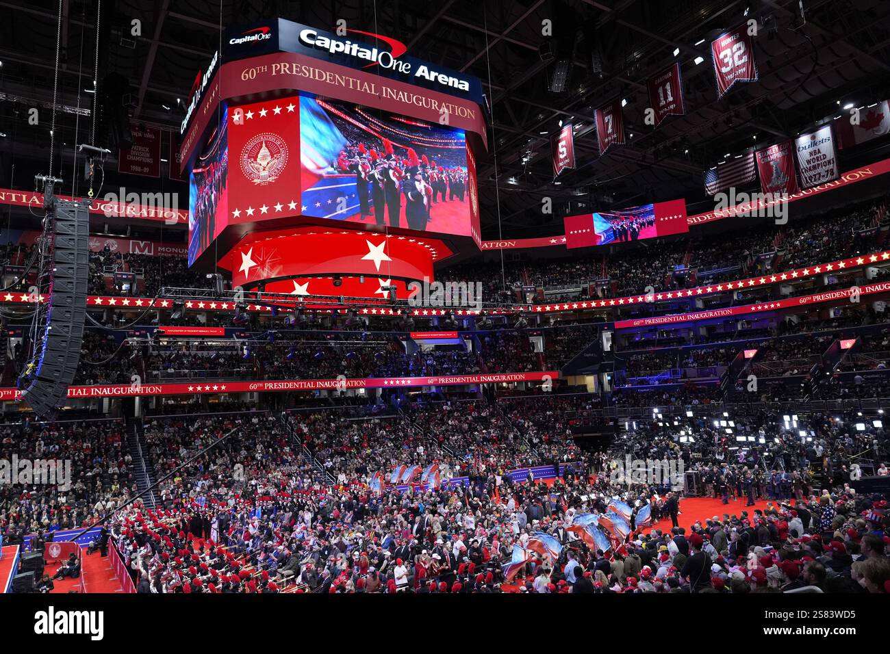President Donald Trump, first lady Melania Trump, Vice President JD ...