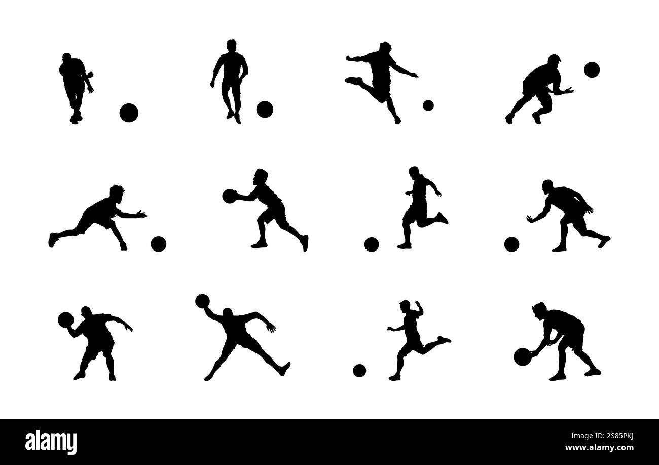 Handballer clipart -Fotos und -Bildmaterial in hoher Auflösung – Alamy