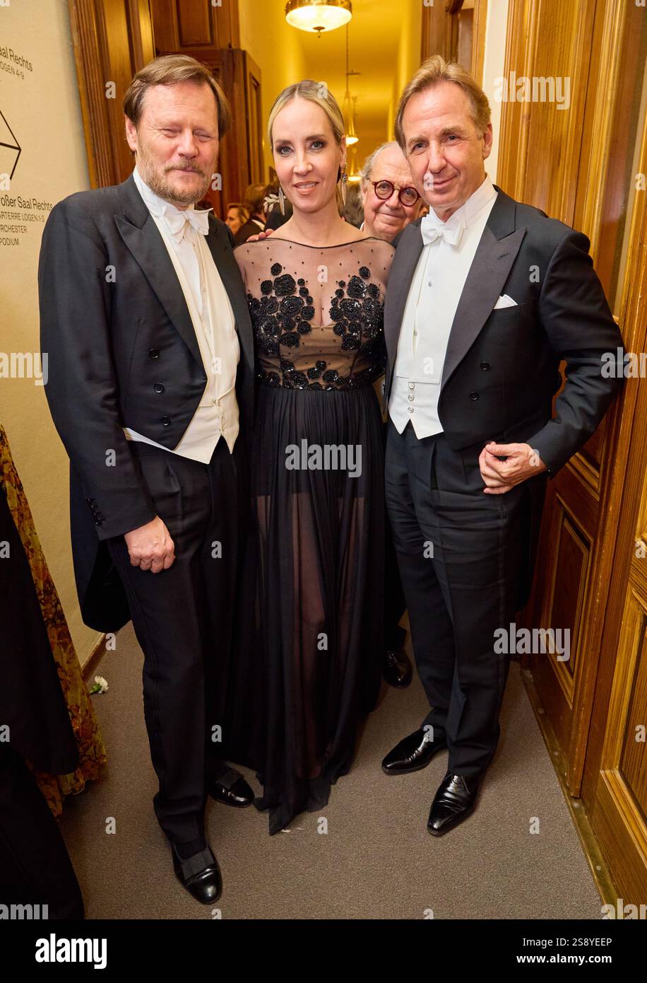 82. Wiener Philharmoniker-Ball 2025 im Musikverein Wien, Österreich, am ...