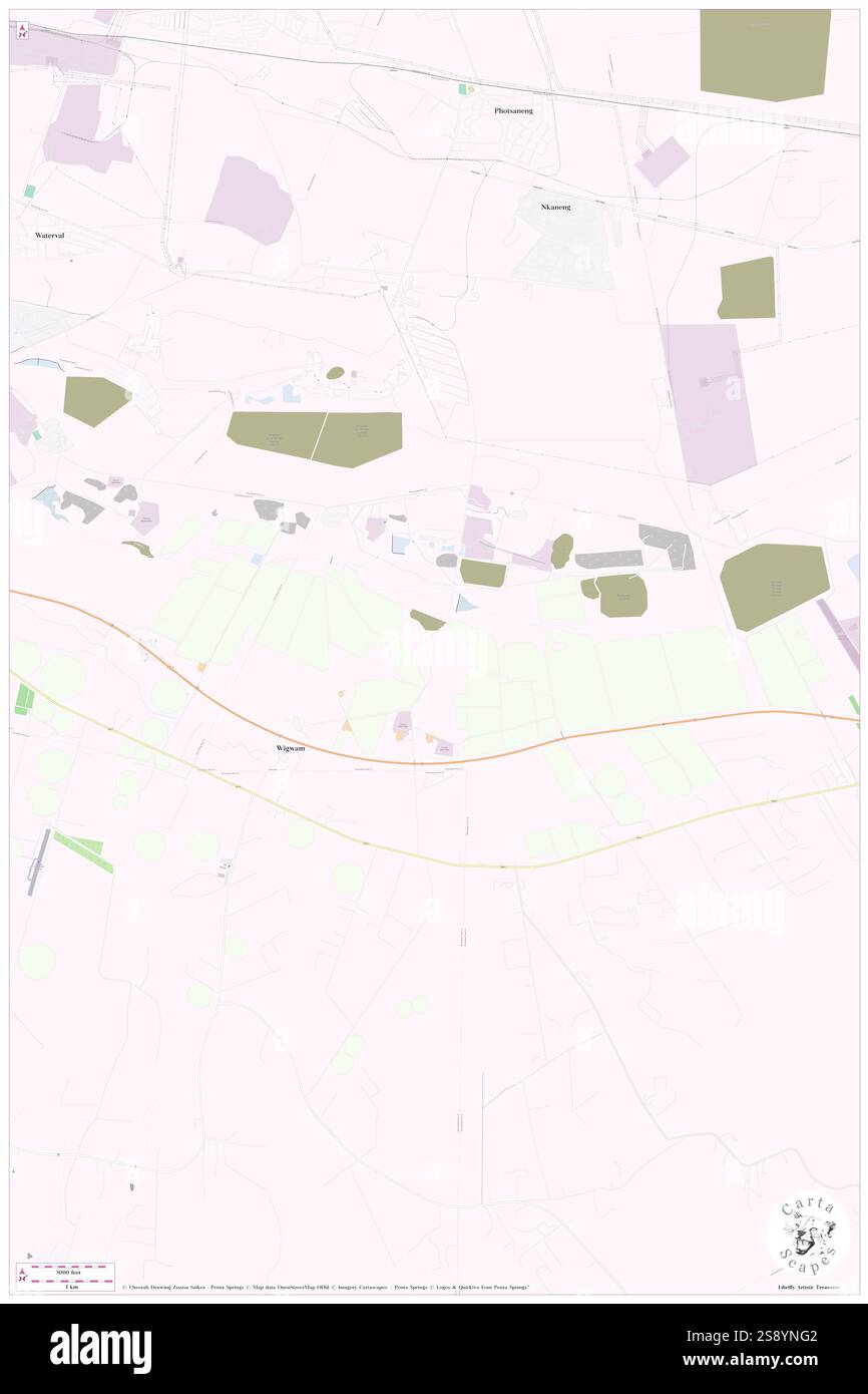 Rietfontein, Bojanala Platinum District Municipality, ZA, Südafrika ...