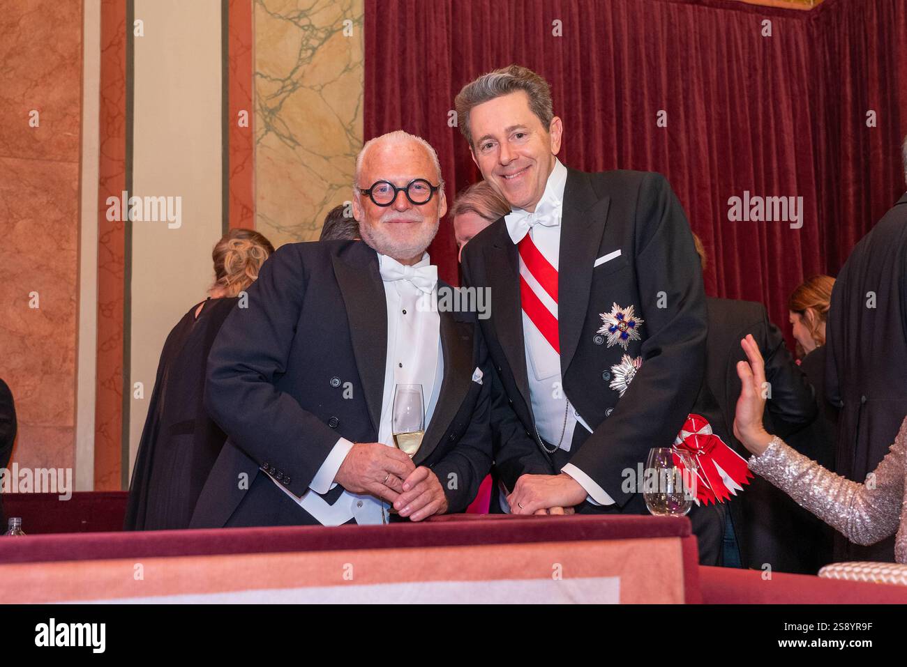 82. Wiener Philharmoniker-Ball 2025 im Musikverein Wien, Österreich, am ...