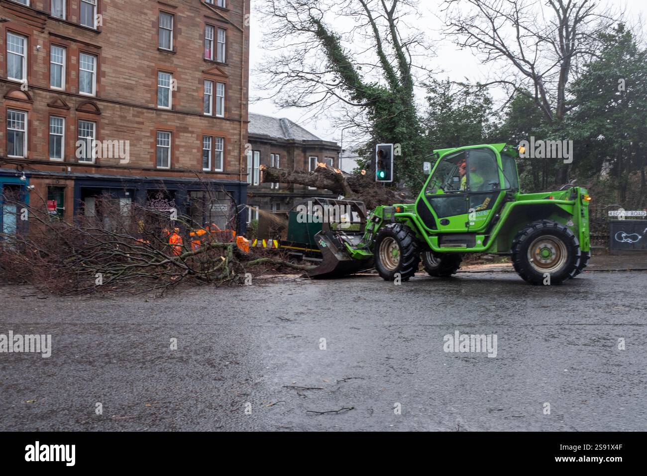 Sturm eowyn edinburgh -Fotos und -Bildmaterial in hoher Auflösung – Alamy