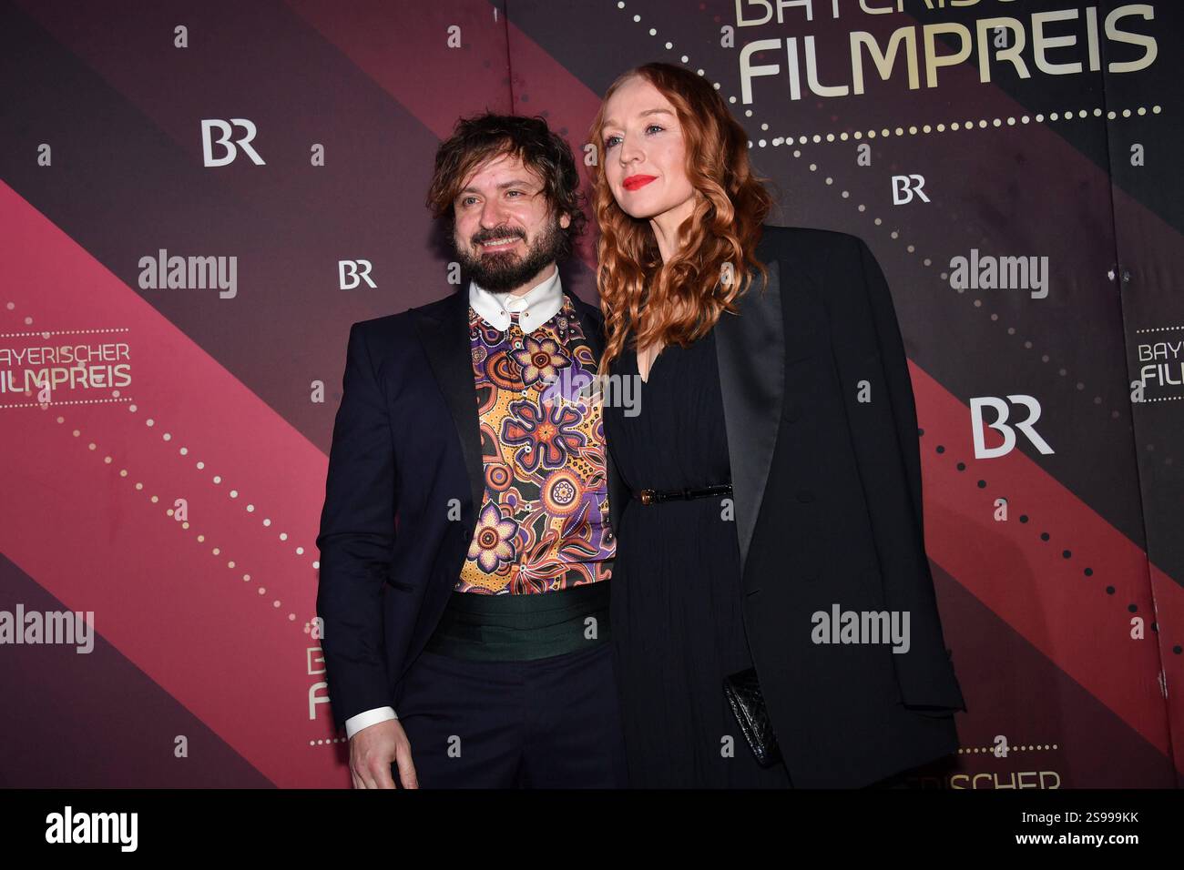 Daniel Christensen und Brigitte Hobmeier / Verleihung des Bayerischen ...