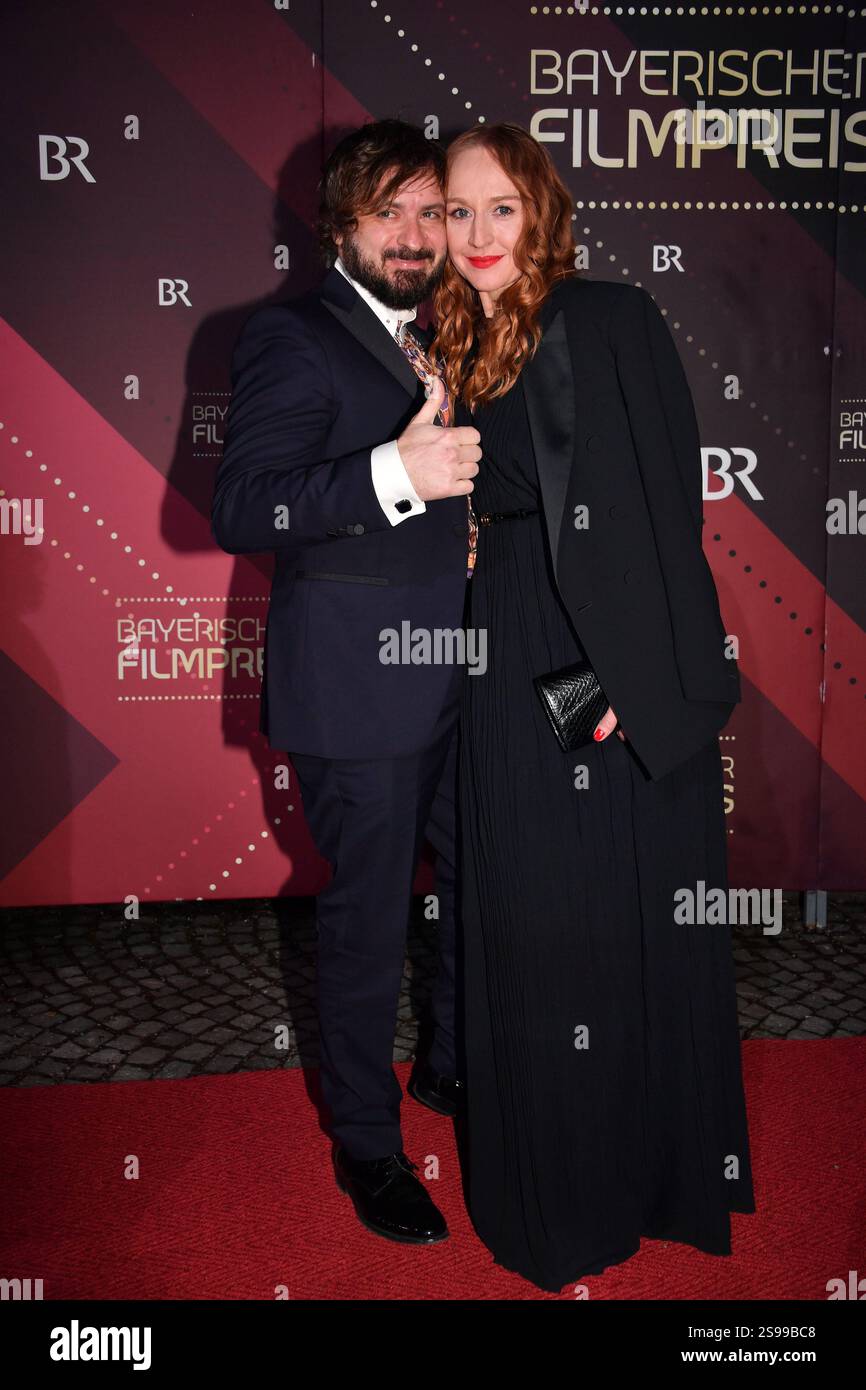 Daniel Christensen und Brigitte Hobmeier / Verleihung des Bayerischen ...
