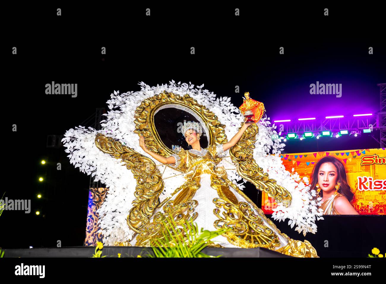 17. Januar 2025: Sinulog Festival Queen 2025 Contest, Cebu, Philippinen ...