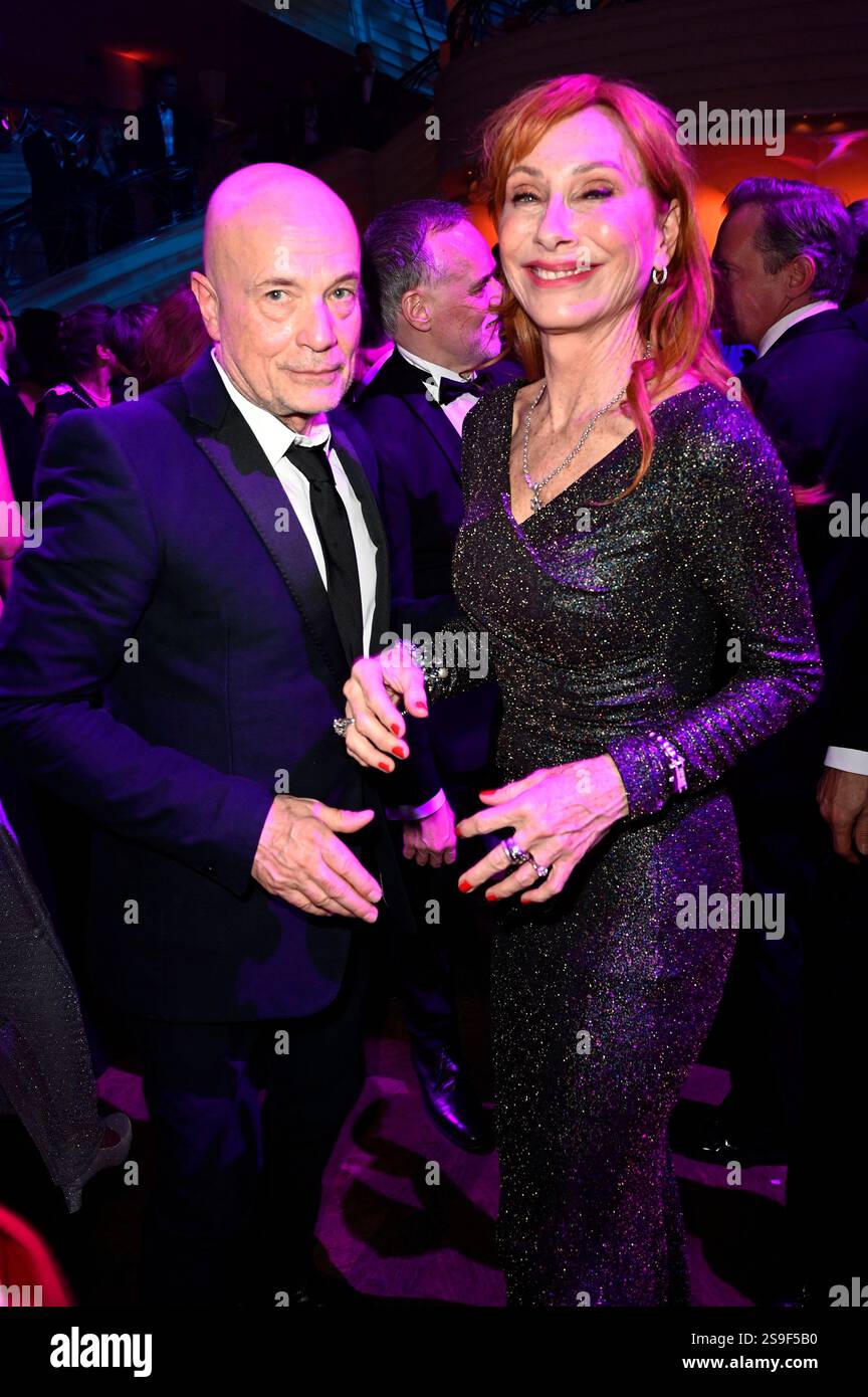 Christian Berkel mit Ehefrau Andrea Sawatzki beim 49. Deutsche Filmball ...