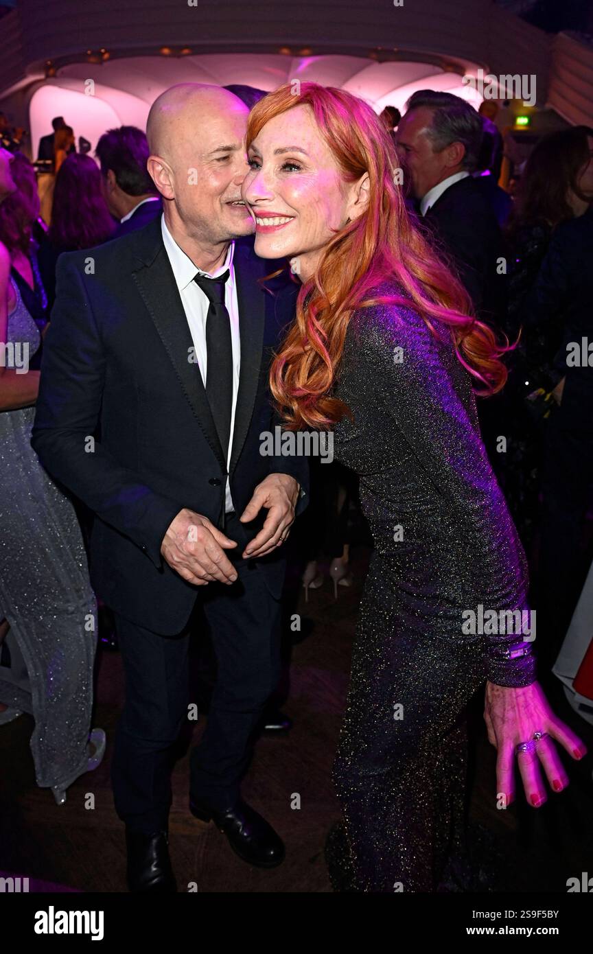 Christian Berkel mit Ehefrau Andrea Sawatzki beim 49. Deutsche Filmball 2025 im Hotel ...