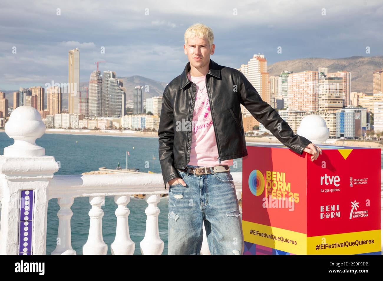 Artist Henry Semler during a press conference of the 16 artists of ...
