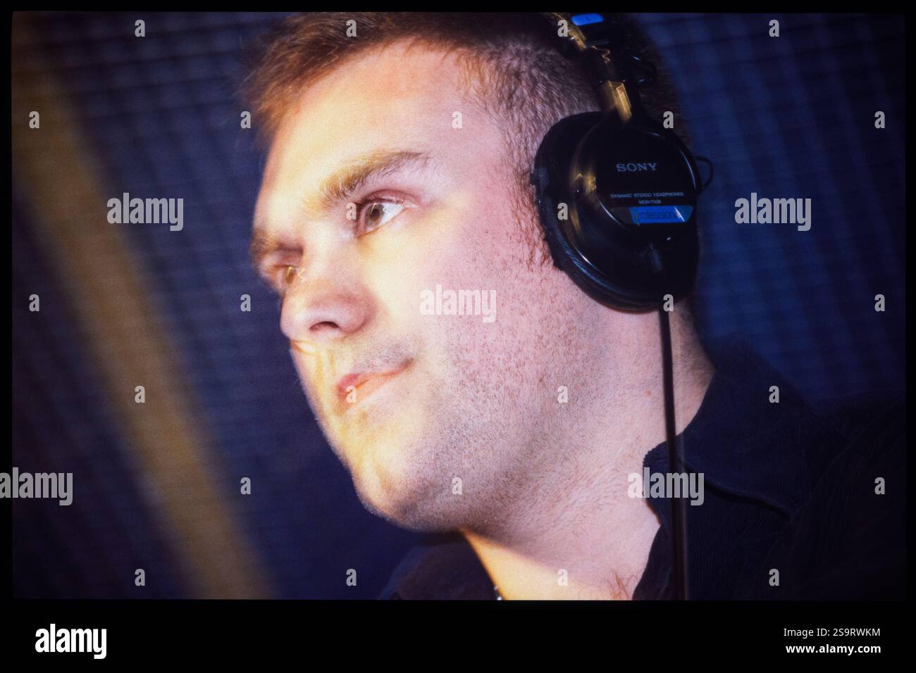 DJ Seb Fontaine spielte ein DJ-Set beim Creamfields Festival in ...