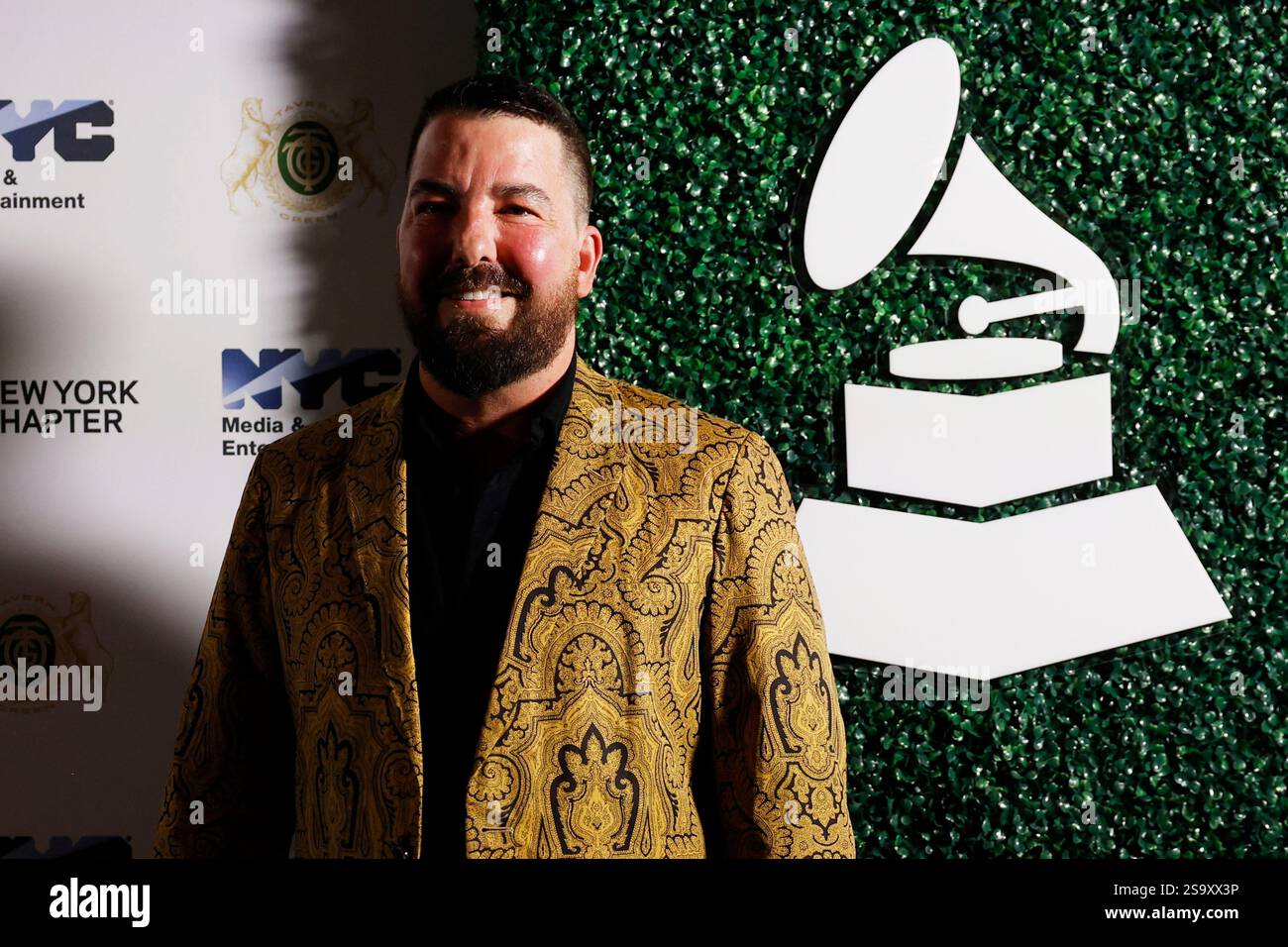 New York, Usa. Januar 2025. Jim Caiola kommt am Montag, den 27. Januar ...