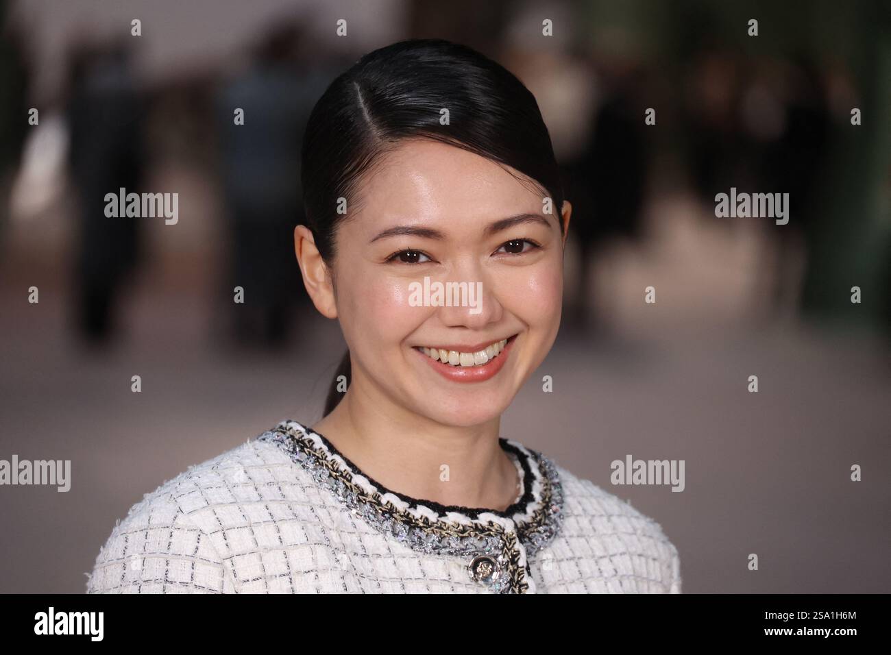 Paris, Frankreich. Januar 2025. umi Nikaido besucht die Chanel Haute ...