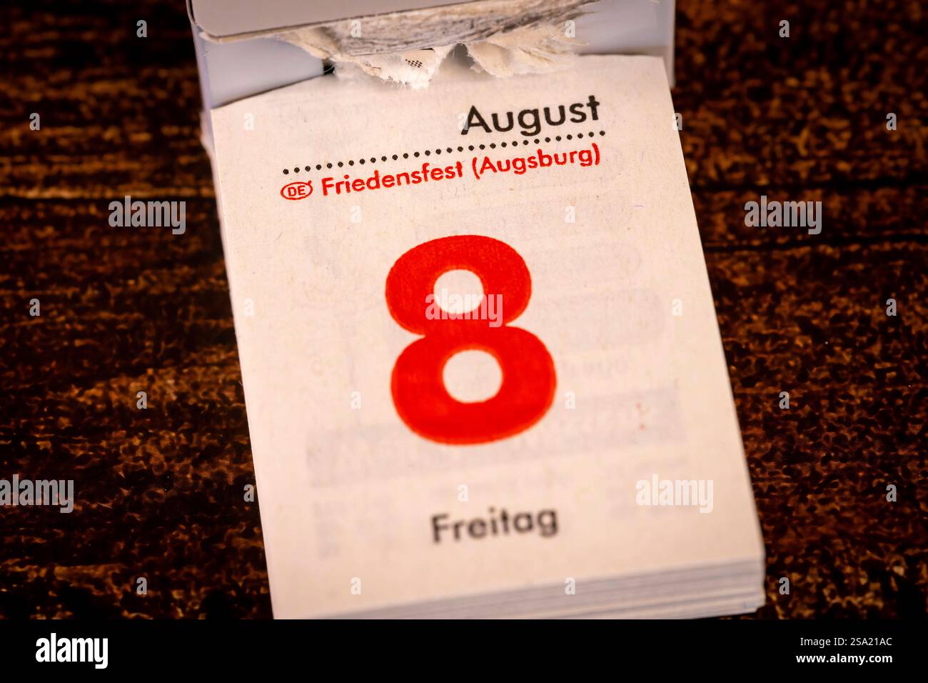 23.01.2025, Jahreskalender 2025 : Kalenderblatt 8. August 2025 ...